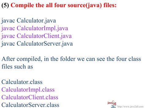 Java Rmi Example Program With Code Pps