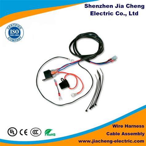 Din Male Cable Assemlby Connectors Electrical Wire Harness And Wire