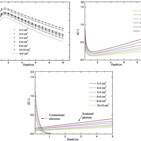 The Comparison Of Depth Dose Data Points Of Different Dimensions With Download Scientific