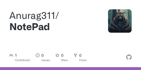 Github Anurag Notepad