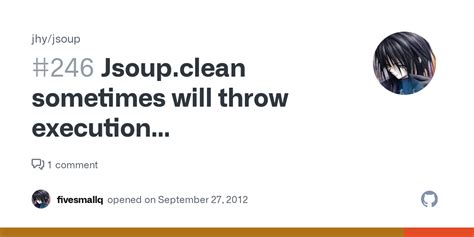 jsoup clean sometimes will throw execution exception java lang