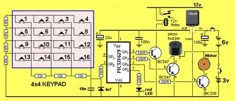 4x4 Keypad Controller