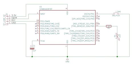 Using Gpio On Stm8 Microcontrollers Custom Maker Pro