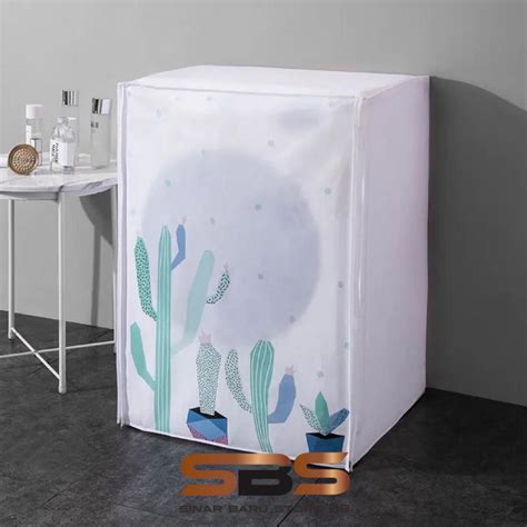 Jual Pelindung Mesin Cuci Anti Air Cover Mesin Cuci Bahan Peva Penutup Mesin Cuci Buka Atas