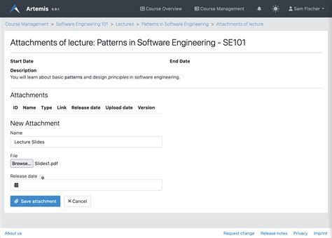 Lectures — Artemis Documentation Lectures — Artemis Documentation