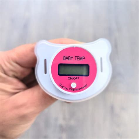 Termómetro Chupo Entretenedor Digital Para Bebe Altino