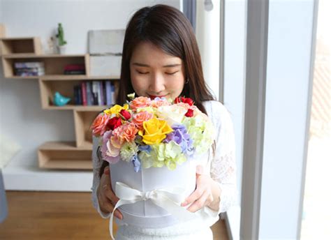 플라워박스기본 박스 서울수도권배송 Spring And Sweet 봄이 왔어요 꽃배달 플라워119꽃배달서비스 플라워박스기본 박스 서울수도권배송 Spring