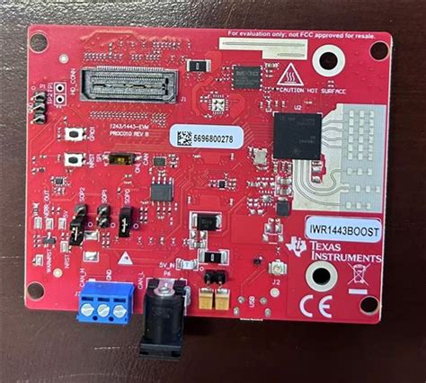 Iwr1443boost Iwr1443boost Sensors Forum Sensors Ti E2e Support Forums