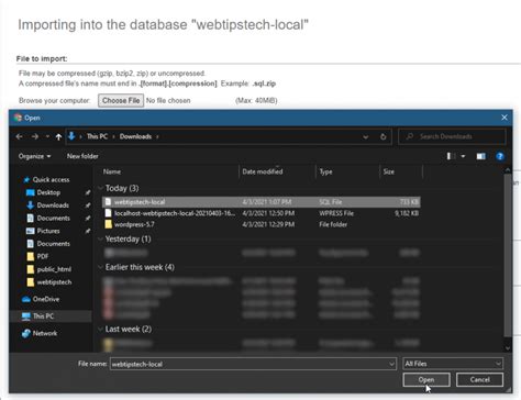 How To Move Your Site From Local Xampp To The Web Server Webtipstech