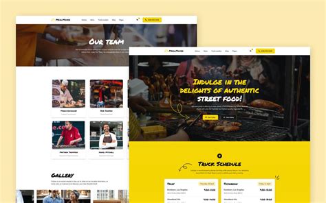 Meal Mover Food Html5 Responsive Website Template