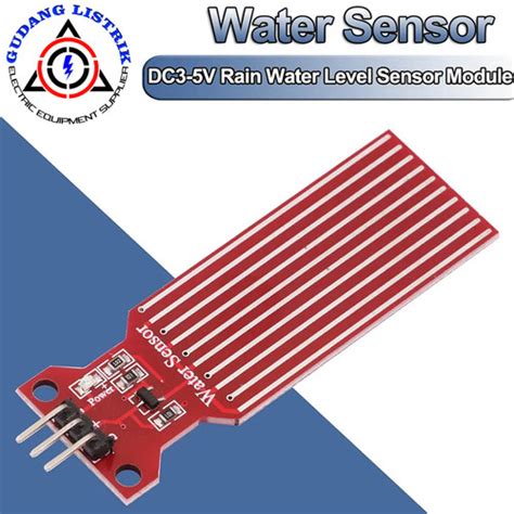 Jual Water Level Sensor Module Volume Ketinggian Air For Arduino Kota