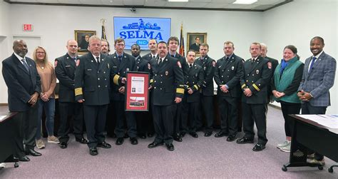 Selma Fire Department Earns New Iso Class 2 Rating Joco Report
