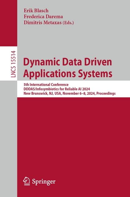 Lecture Notes In Computer Science Dynamic Data Driven Applications