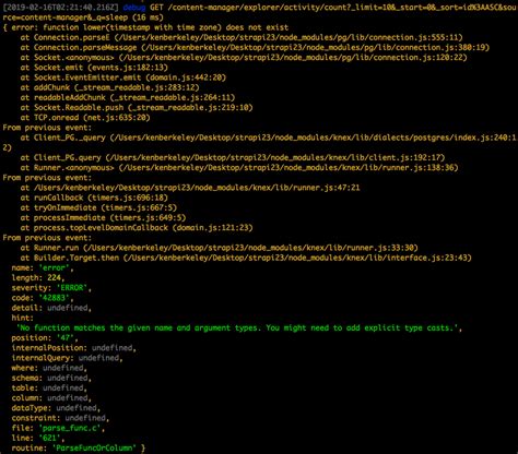 Search Fails If The Content Manager When There Is A Date Type Issue Strapi Strapi Github