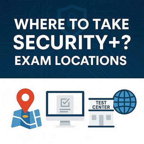 Where Can I Take The Comptia Security Exam