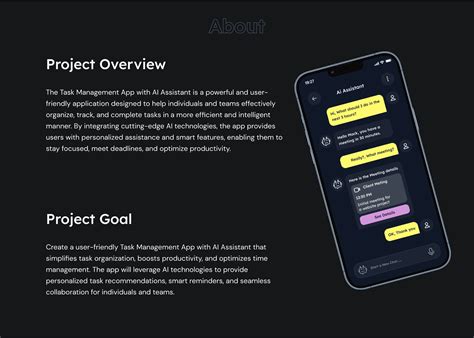 Ai Assistant Task Management App Ui Design Behance