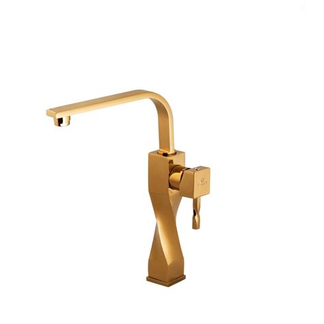 شیر سینک اپال طلایی