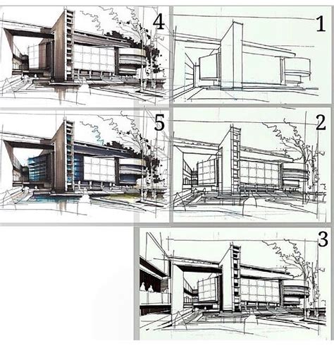 Process Architektur Zeichnungen Architektur Haus Grundriss