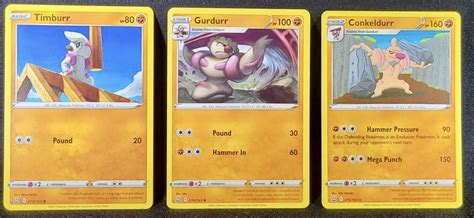 Pokemon Timburr Evolution What If Timburr Had A Convergent Evolution