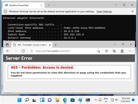 Windows Server 2022 IIS IP And Domain Ristrictions Server World