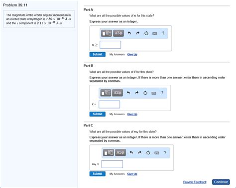Solved Problem Part A The Magnitude Of The Orbital Chegg