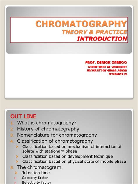 Pdf Chromatography Intro Dokumentips