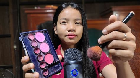 ASMR DOING YOUR MAKEUP NO TALKING YouTube