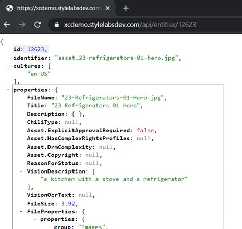 managing content hub entities via rest api