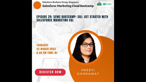 episode 29 sfmc bootcamp sql get started with salesforce marketing