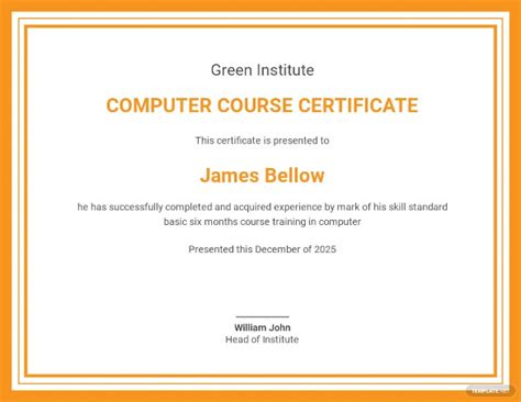 63 Certificate In Ms Word Templates Examples And Format Word