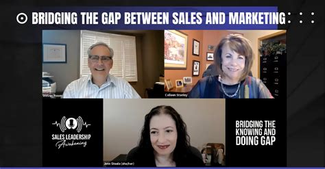 Bridging The Gap Between Sales And Marketing Steven Rosen Star Results