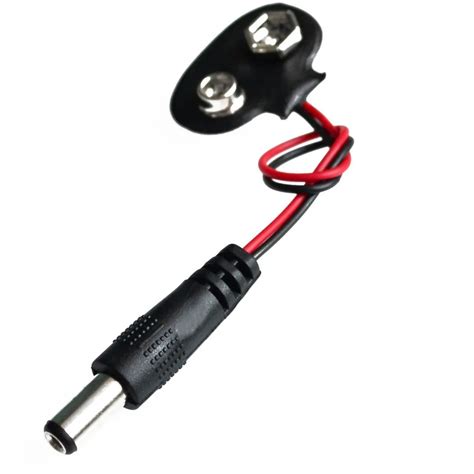 90 Dc 9v Battery Button Power Supply Plug For Arduino Mega 2560 1280