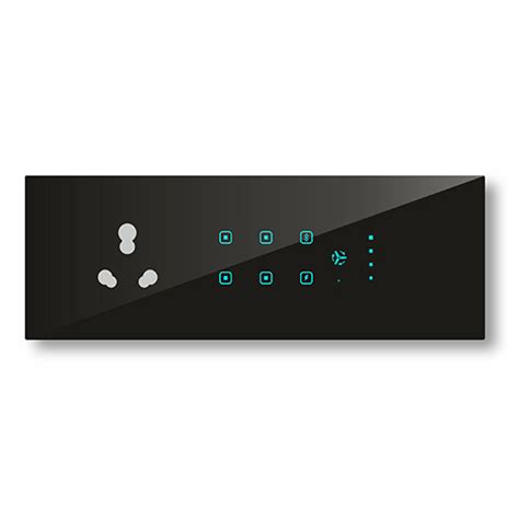 Touch 6 Switch 1 Fan 1 Socket Digital Output 16a Rated Voltage 230v Industrial Commercial