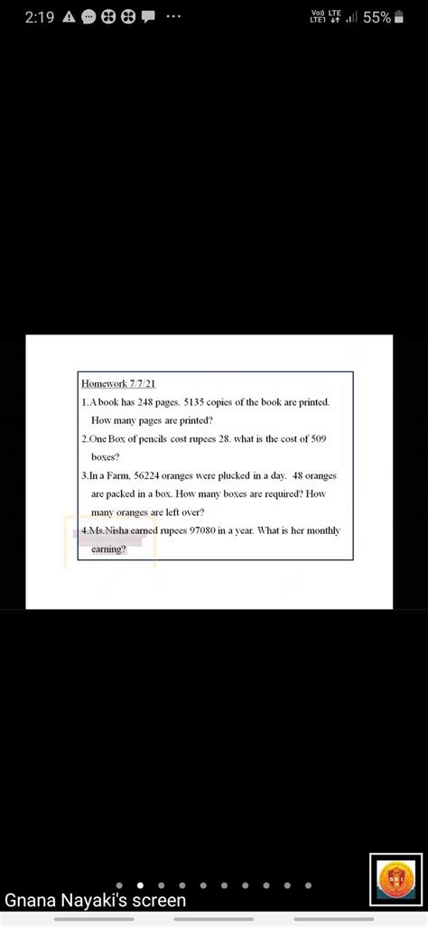 Pin By Priyadarshini On Grade 5 Maths Homework Math Homework 5th Grade Math Books