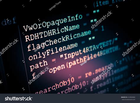 Software Developer Programming Code Abstract Software Stock Photo Shutterstock