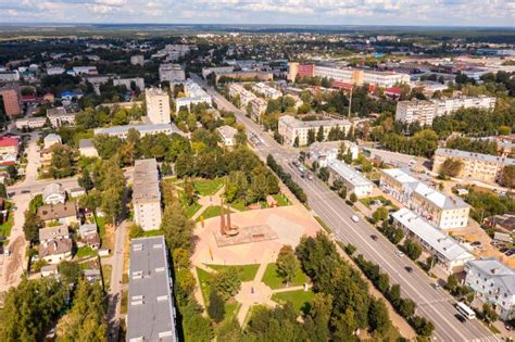 Cityscape of Kovrov, Russia Stock Photo - Image of structure, panorama ...