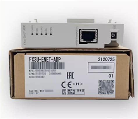 Mitsubishi Fx3u Enet Adp Plc Module