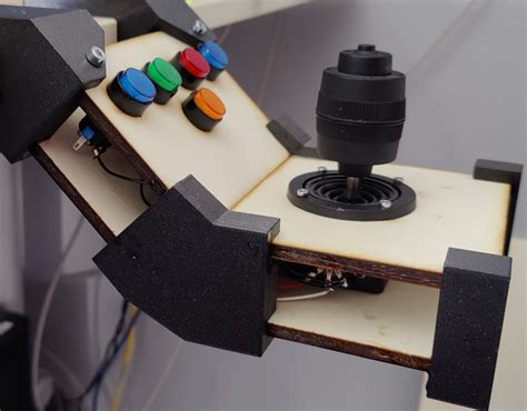 custom desk mounted game controller by n1cl4s download free stl model