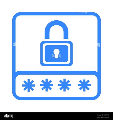 Lock Password Security Icon Stock Vector Image And Art Alamy