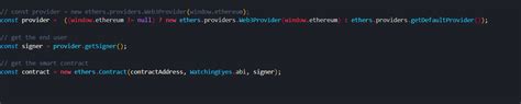 Providergetsigner Is Not Function · Issue 457 · Ethers Ioethersjs