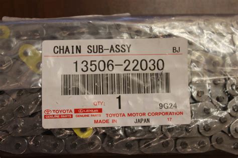 1350622030 Цепь ГРМ (L) OEM TOYOTA LEXUS | Запчасти на DRIVE2