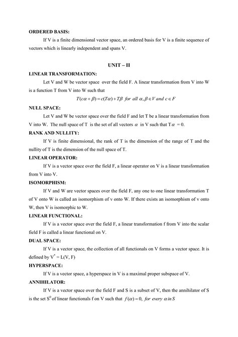 Linear Algebra PDF