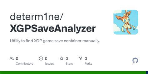 Github Determ Ne Xgpsaveanalyzer Utility To Find Xgp Game Save Container Manually
