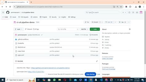 Sammreen Amir On Linkedin Devops Cicd Githubactions Automation