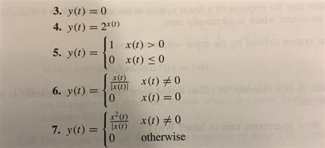 solved 2 16 classify these systems into linear and