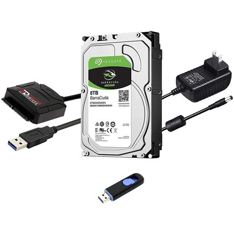 Sata To Usb Cable With Adopter Usb 20 To 25” 35 Sata Iii Hard