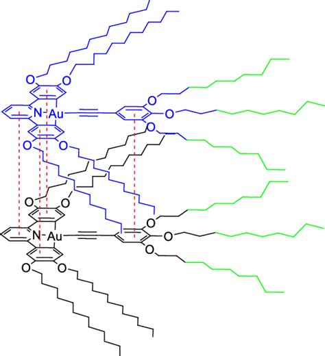 Proposed Aggregate Of 21b In Concentrated Solution Showing The Relative