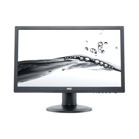 AOC E2460Phu 24 Inch Full HD Black Computer Monitor