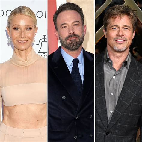 Gwyneth Paltrow Compares Sex With Ben Affleck Brad Pitt Us Weekly