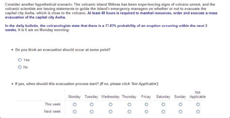 Screen Shot Of Experiment 1 Showing The Probability Statement
